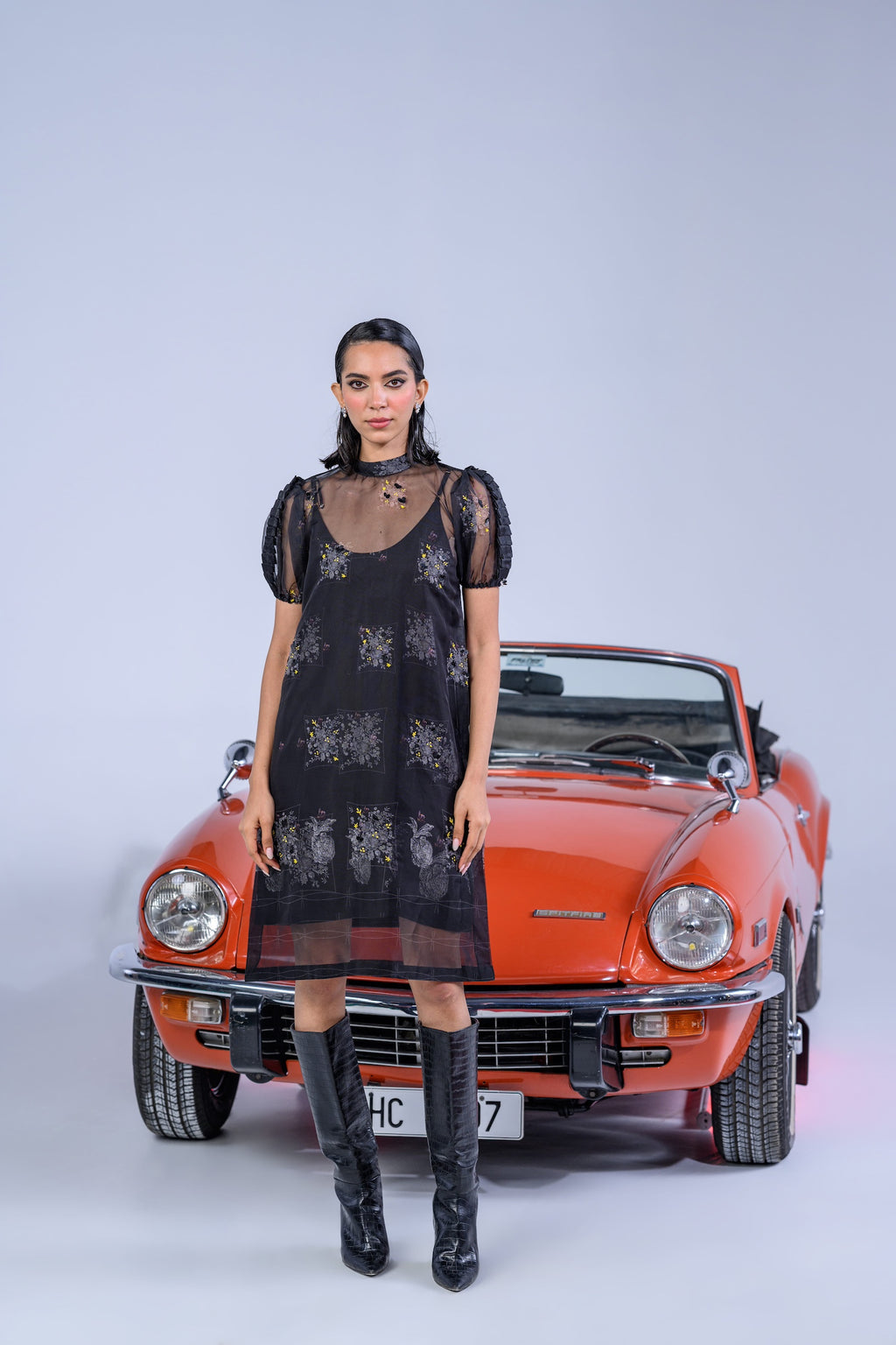 Englishvine Organza Sundress | The Dramebaaz Company | Kikli India