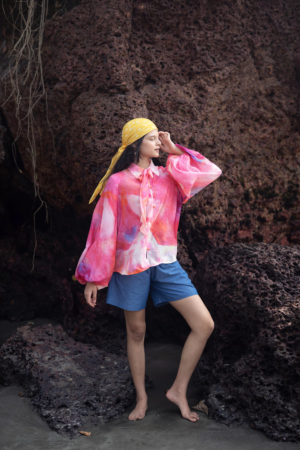 Naked Ninja Multi Colour Shirt – Funky Graphic Multi Colour Naked Ninja ...