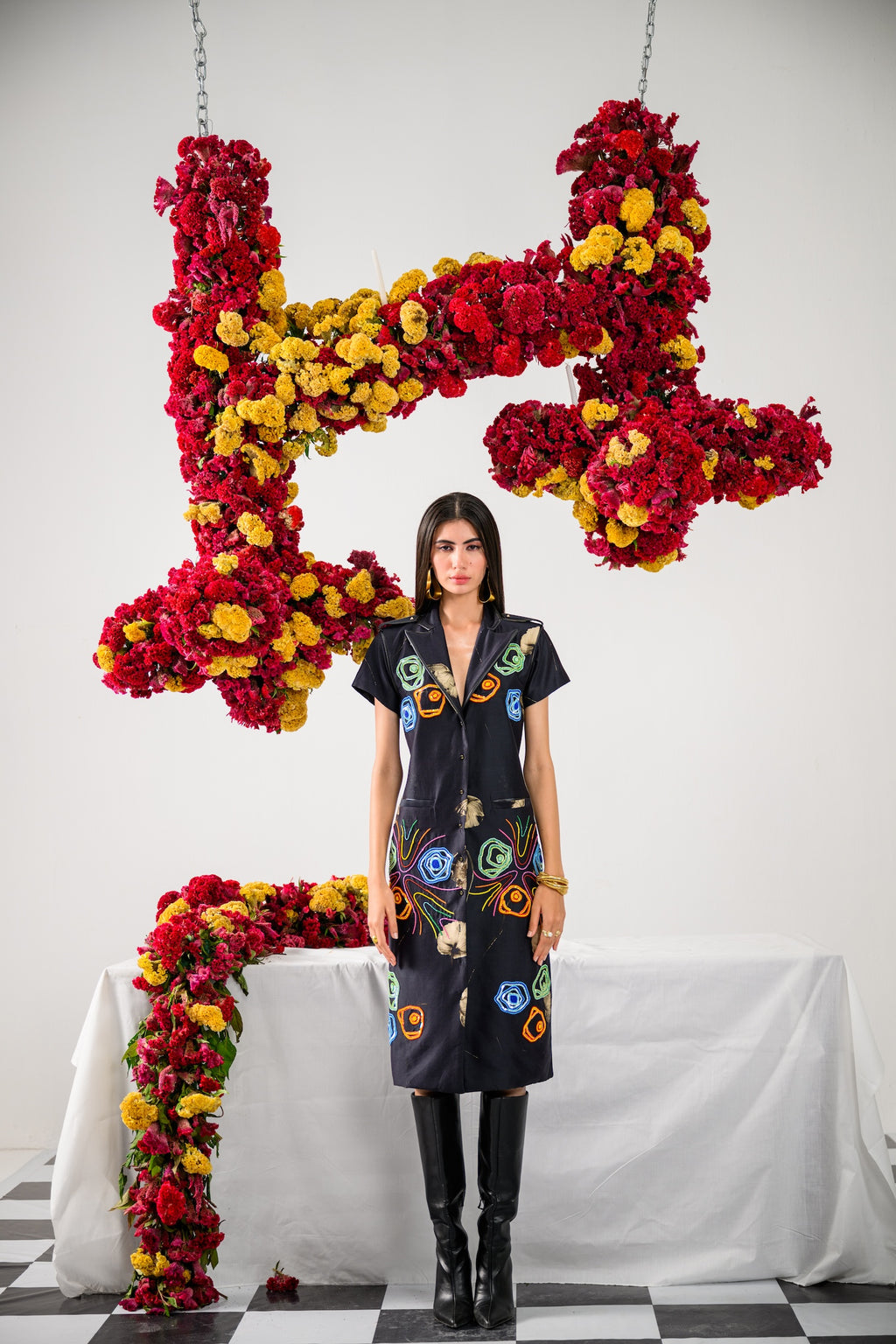 Aurora Trench Dress | The Dramebaaz Company | Kikli India