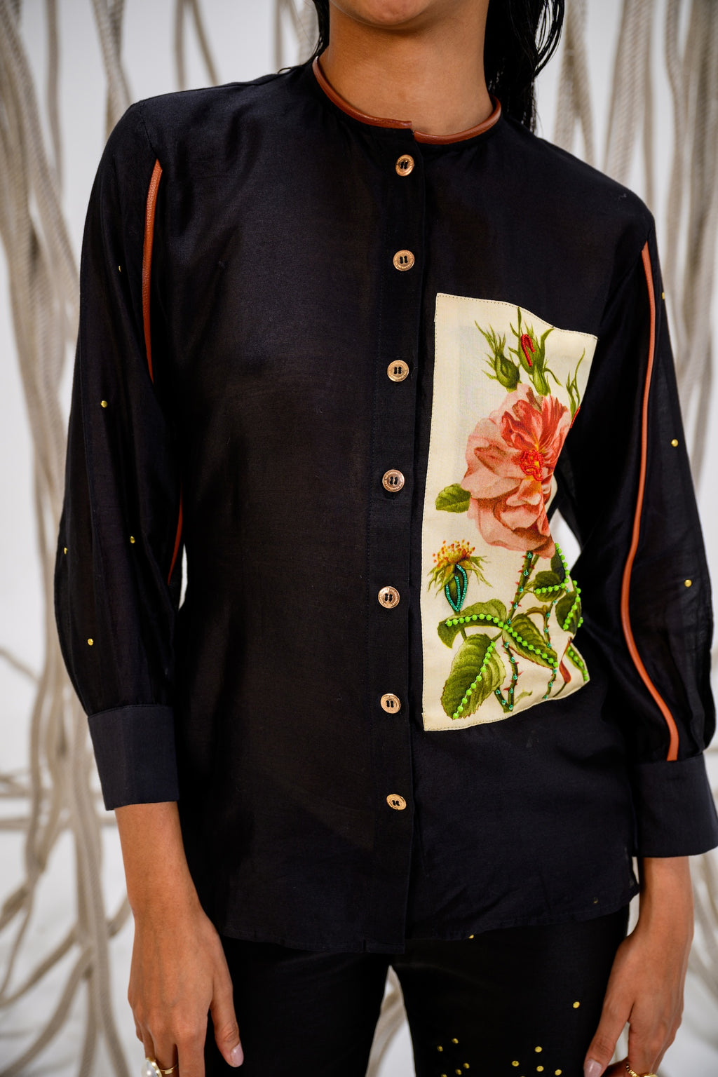 Petal Poetry Shirt | The Dramebaaz Company | Kikli India